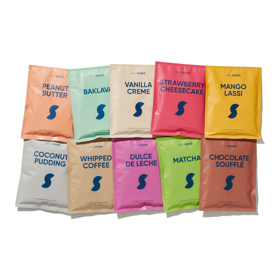 Multi Flavour Singles | Meal Replacement 10 Sachet Pack | For Weight ...
