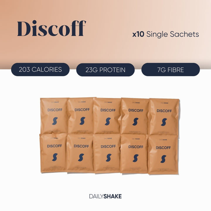 Discoff | Meal Replacement 10 Sachet Pack | Weight Loss & Nutritional ...